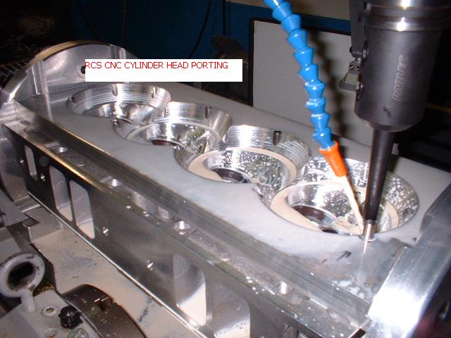 RCS/AMS CNC Head Porting